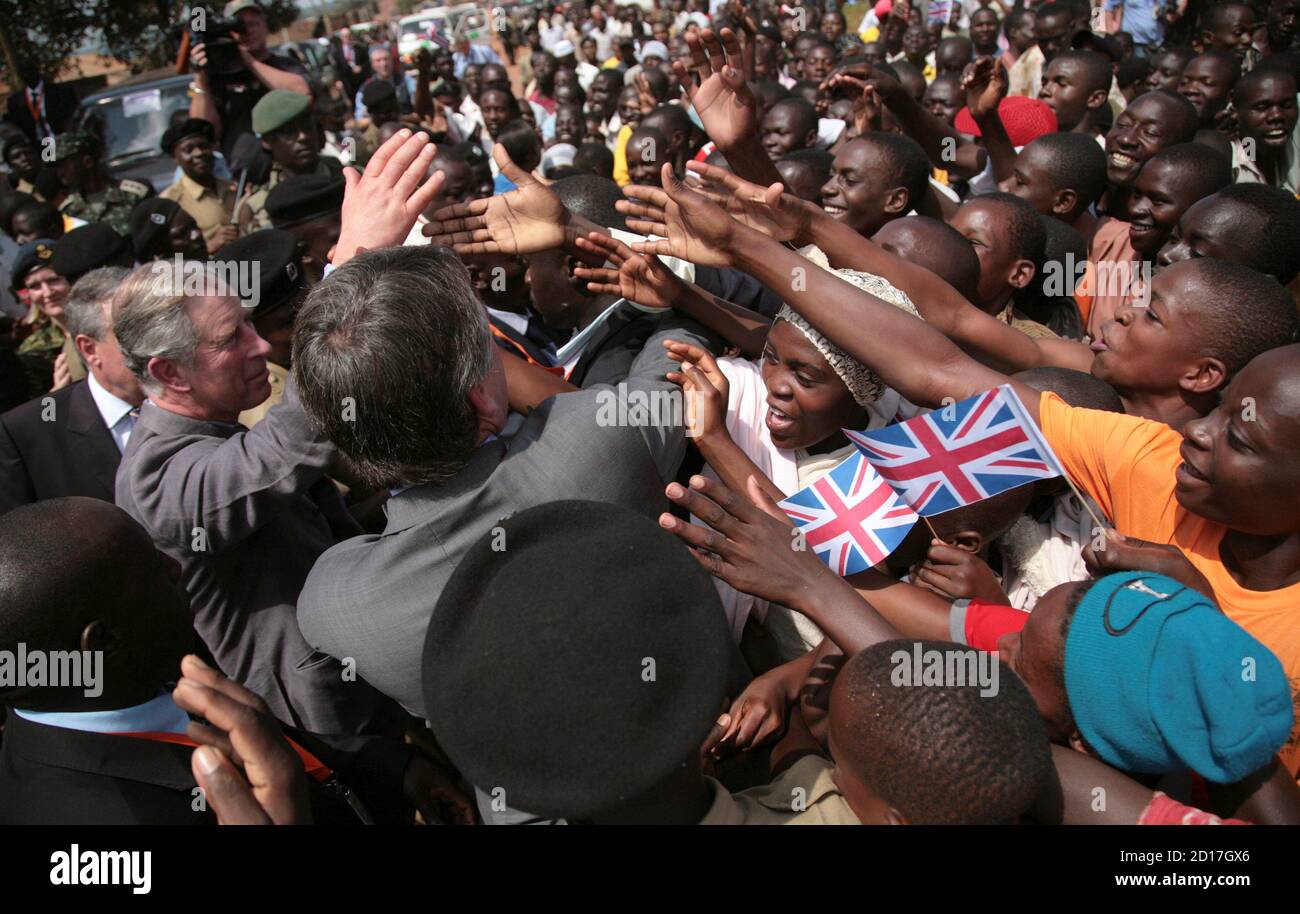 Prince charles in kampala hi-res stock photography and images - Alamy