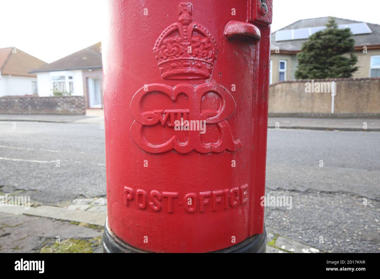 Type a edward viii post box hi-res stock photography and images - Alamy