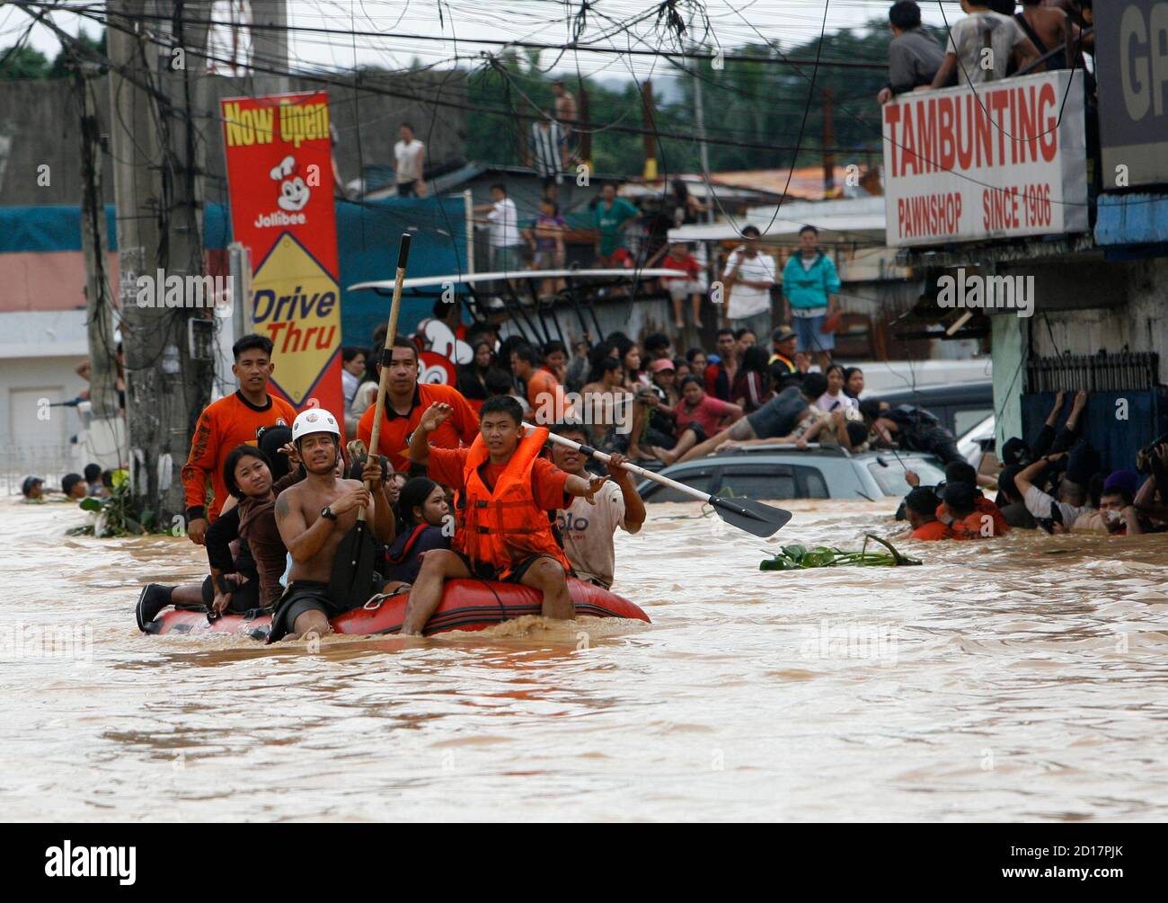 Philippines floods 2009 hi-res stock photography and images - Alamy
