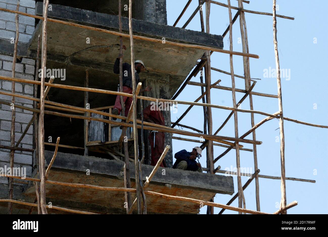 Scaffolding In Ethiopia Africa High Resolution Stock Photography and ...