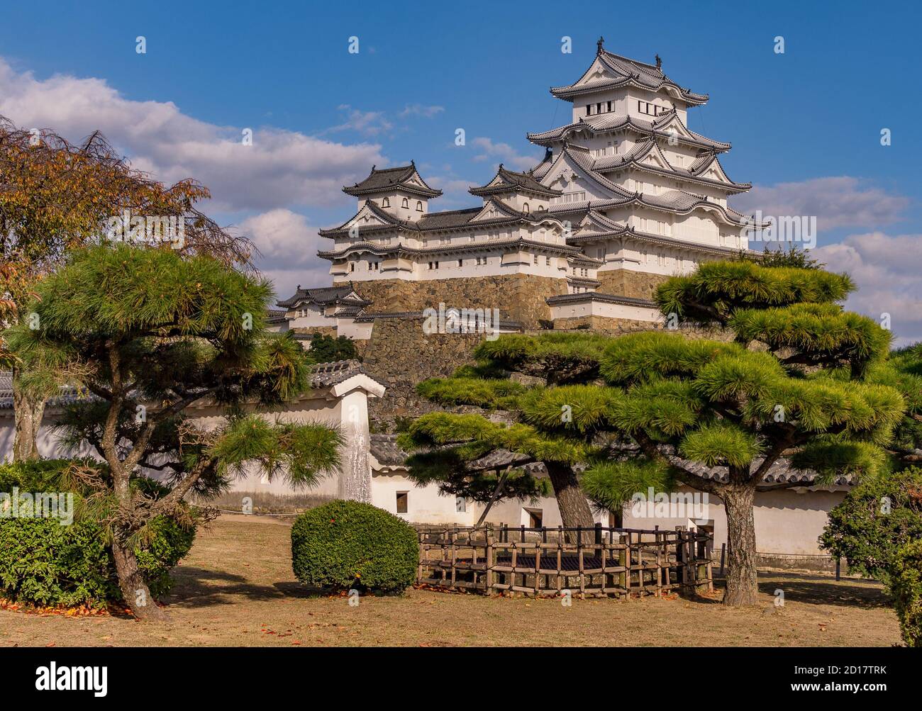 Beautiful Himeji Castle in Himeji city in Hyogo Prefecture in the ...