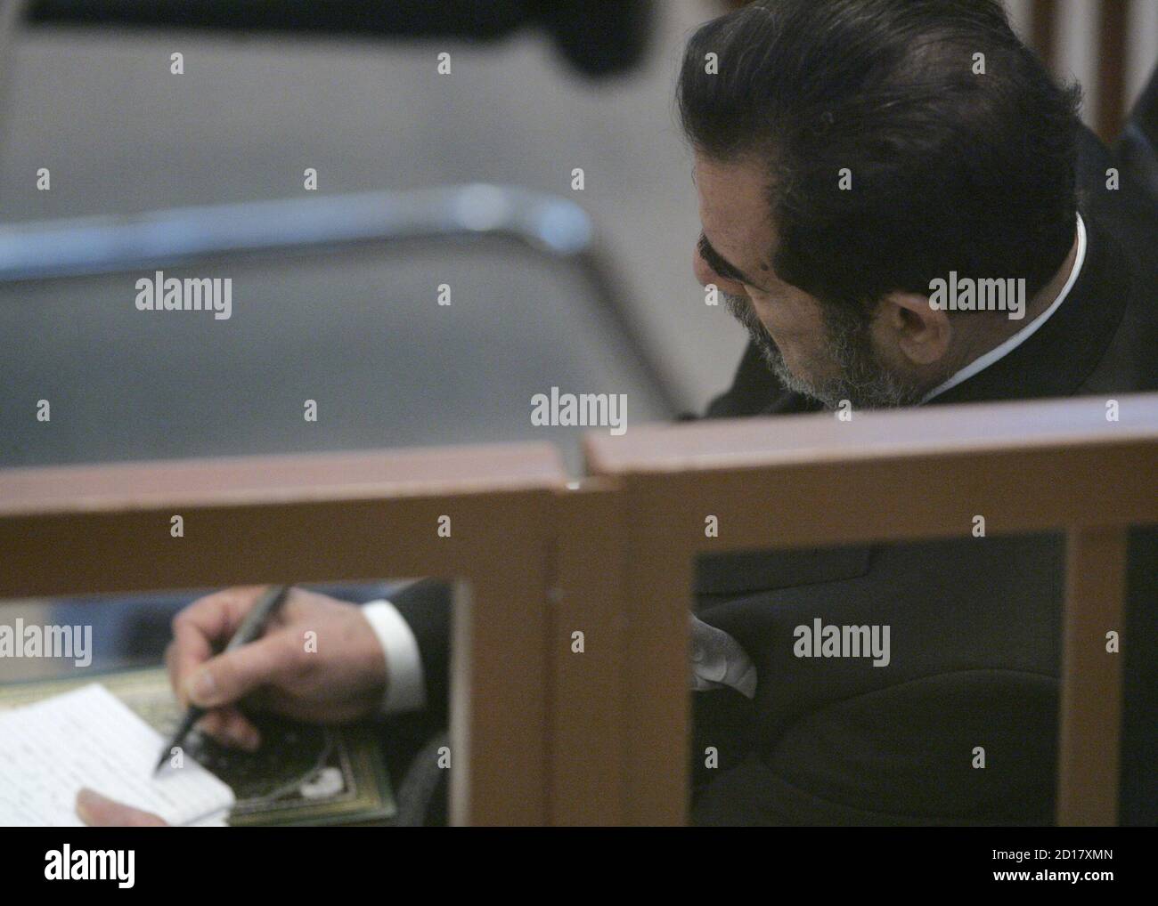 Saddam hussein trial hi-res stock photography and images - Alamy
