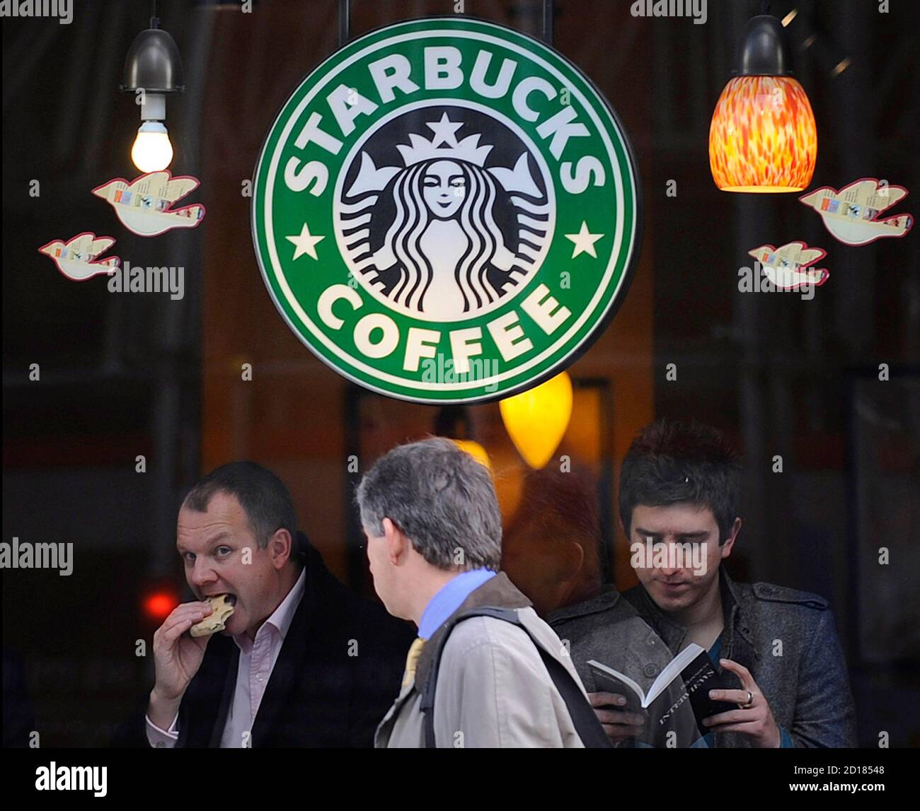 Coffee negative logo hi-res stock photography and images - Alamy