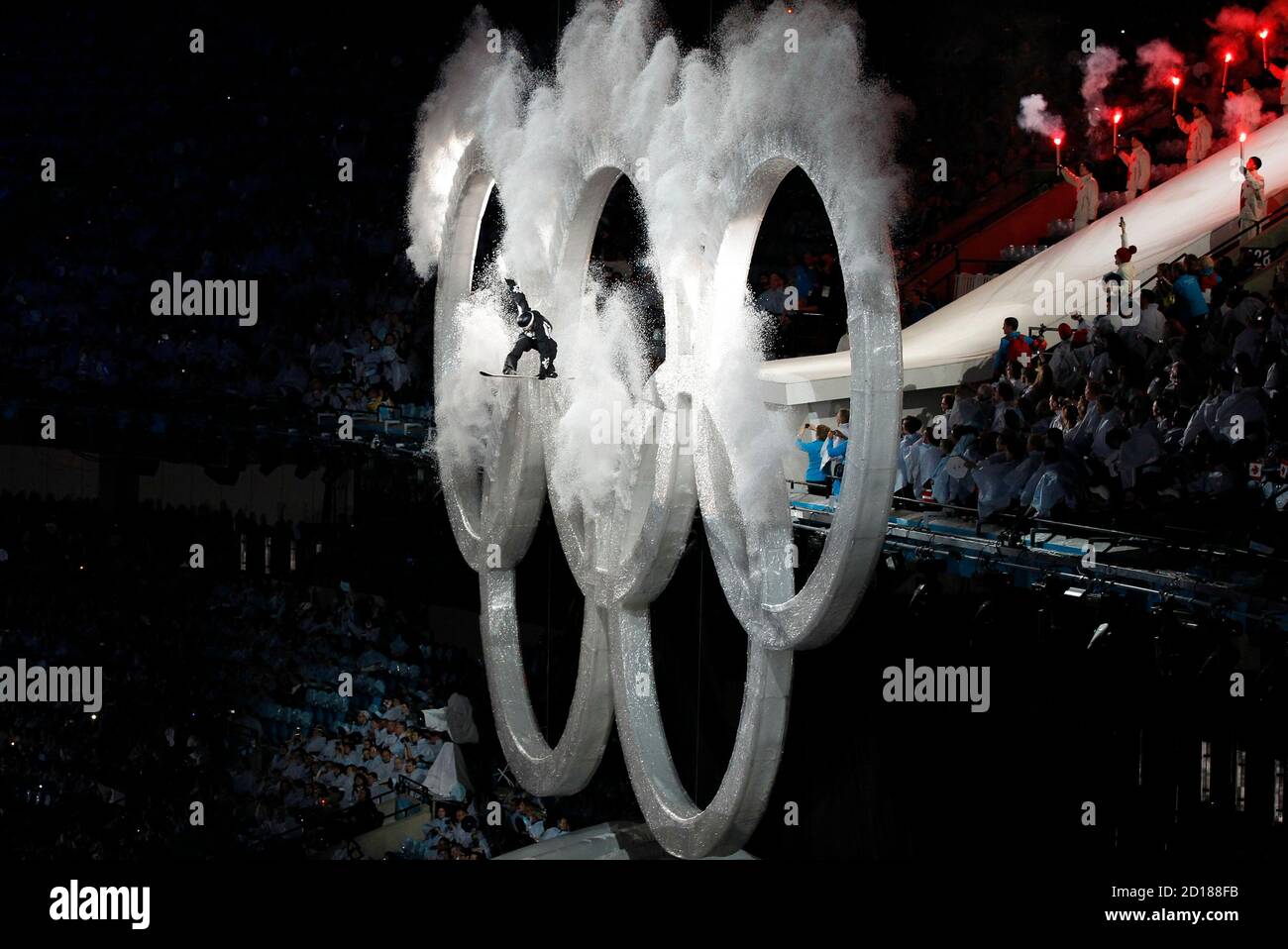 Olympic rings vancouver bc canada hi-res stock photography and images ...