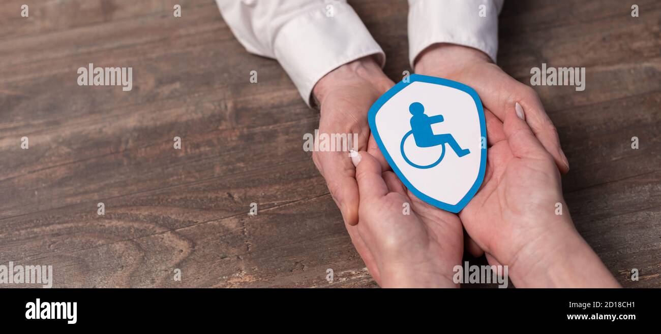Wheelchair shield hi-res stock photography and images - Alamy