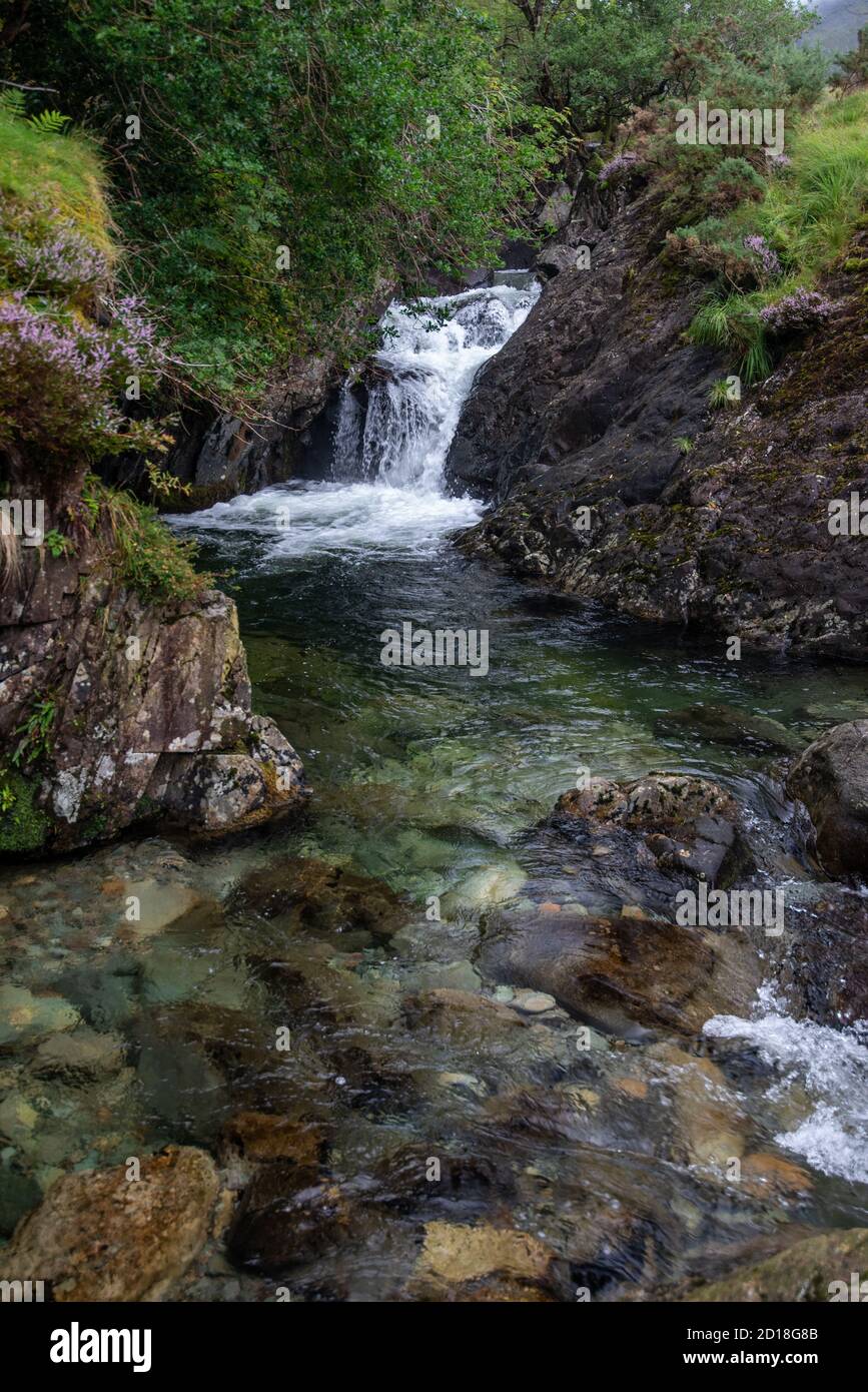 Ritsons Force waterfalls at Wasdale Stock Photo - Alamy
