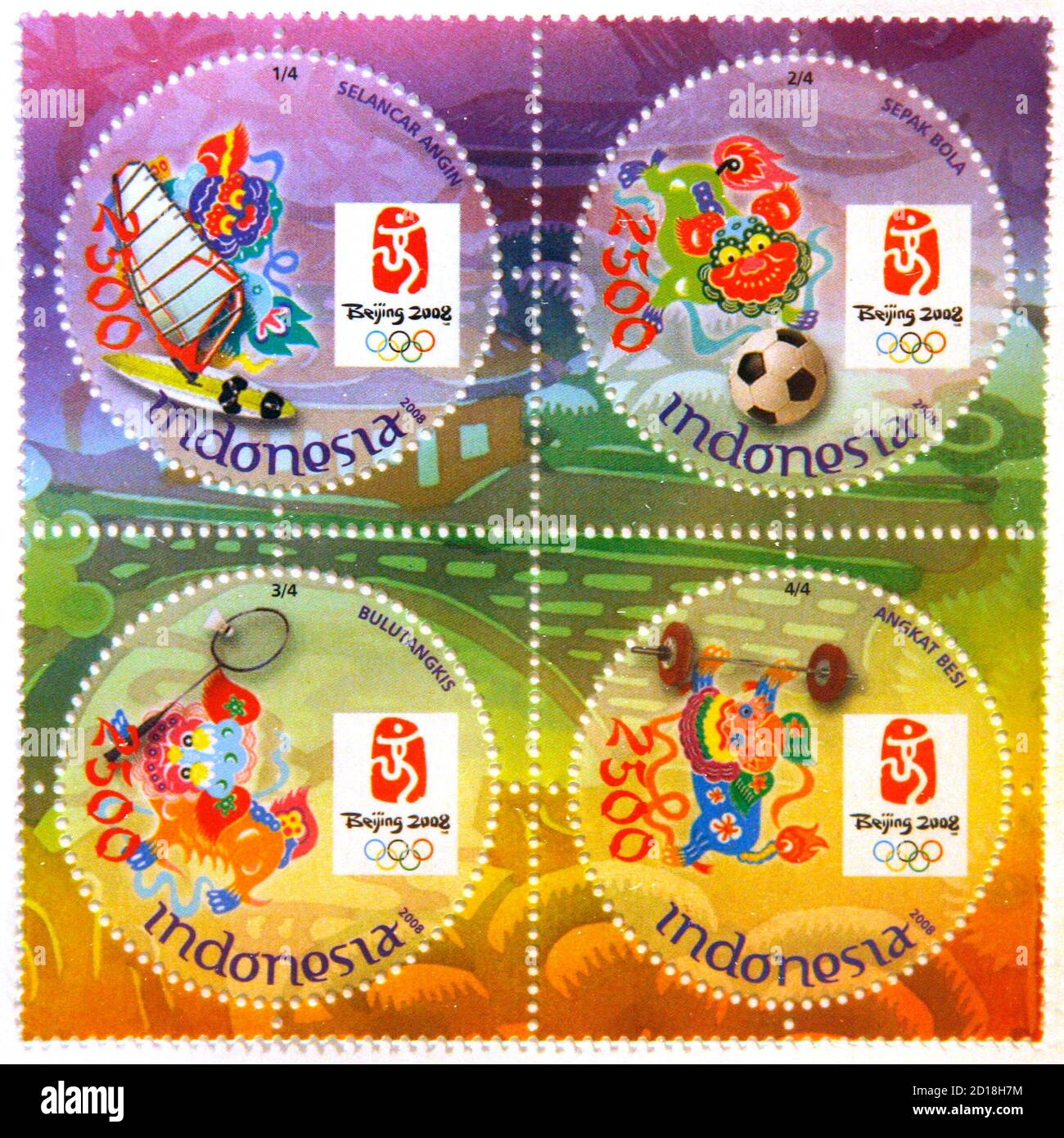Olympic Stamps High Resolution Stock Photography and Images - Alamy