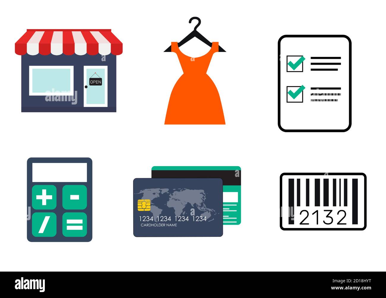 Customer list card Stock Vector Images - Alamy