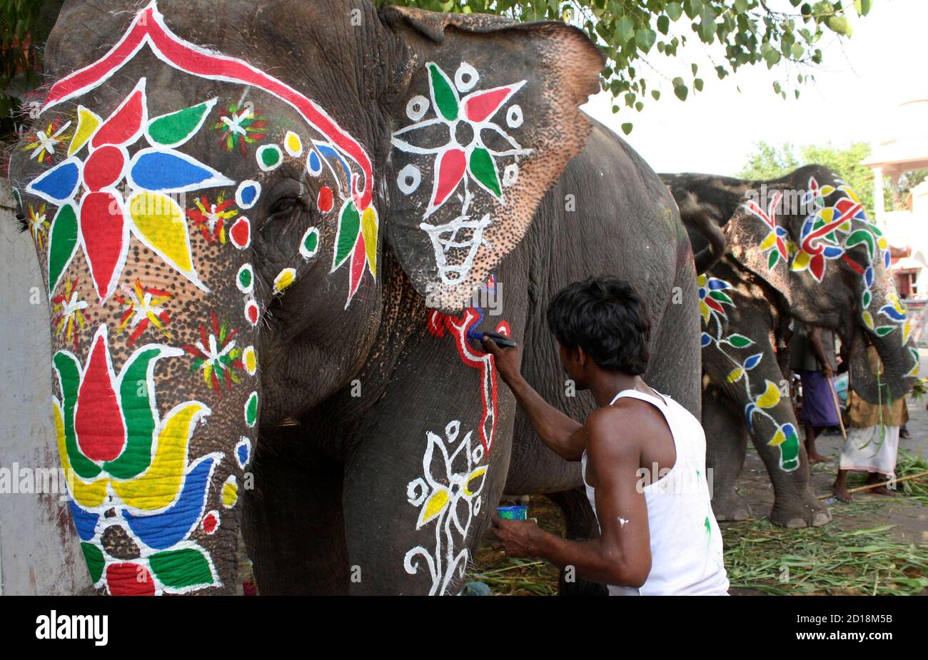 Elephant chariot hi-res stock photography and images - Alamy