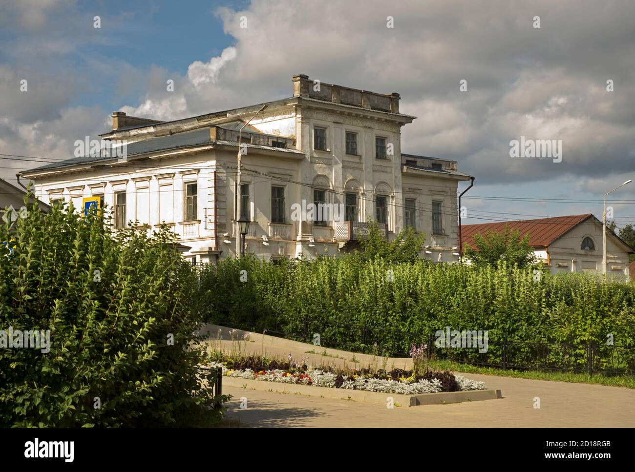 Estate of A. Chistov in Myshkin. Russia Stock Photo - Alamy