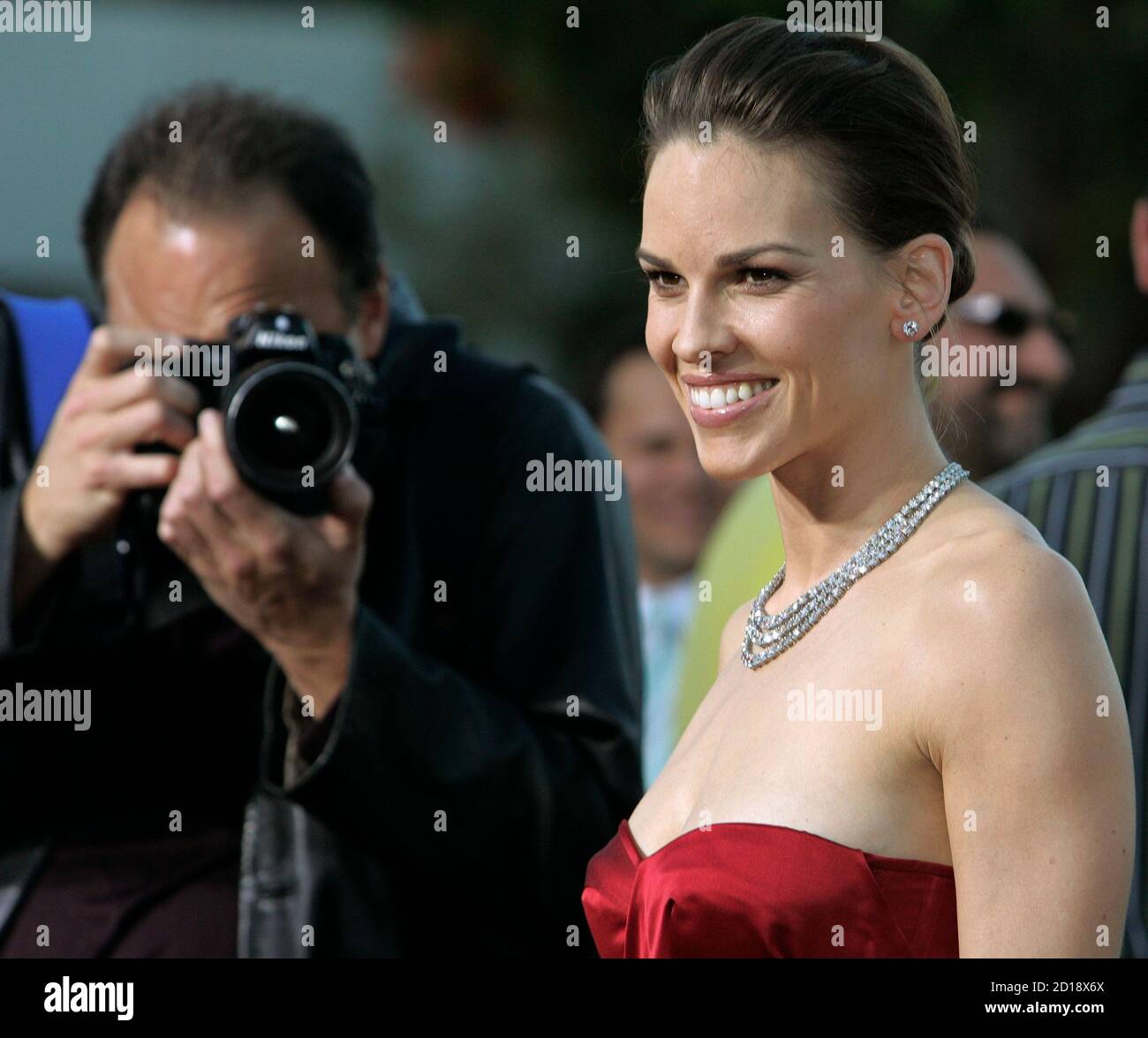 Hilary Swank Los Angeles Premiere High Resolution Stock Photography and ...