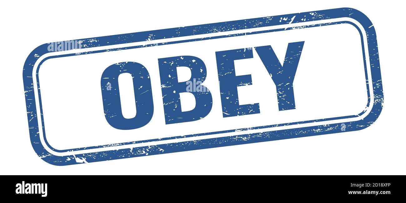 Obey stamp hi-res stock photography and images - Alamy