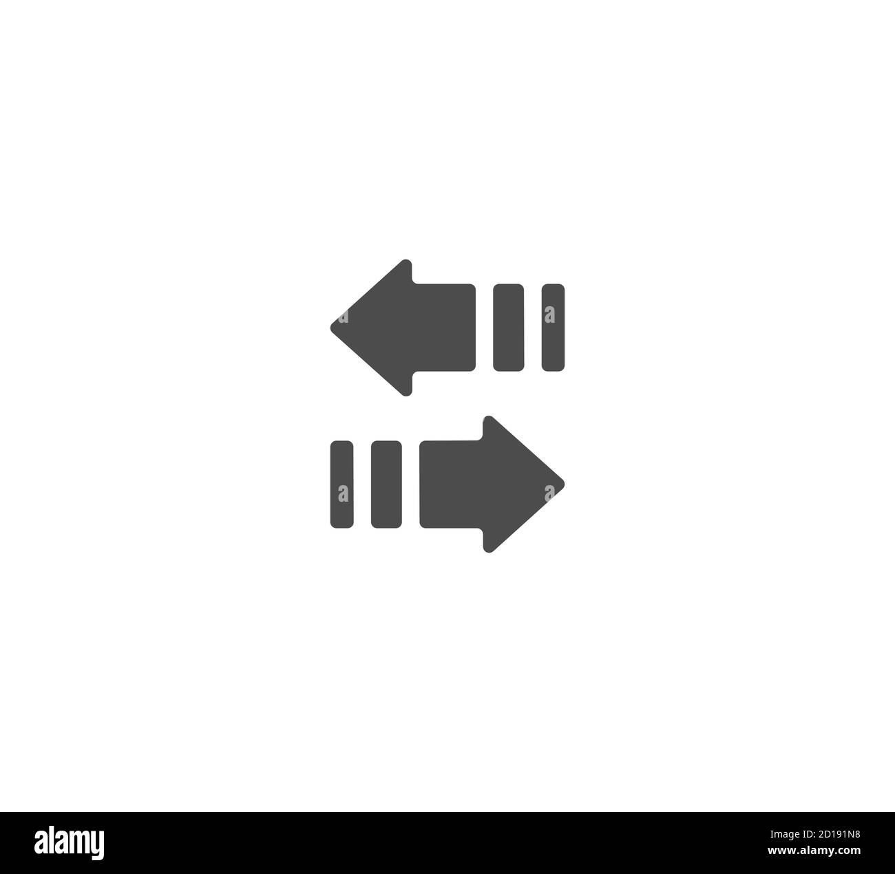 Glowing up arrow icon Cut Out Stock Images & Pictures - Alamy