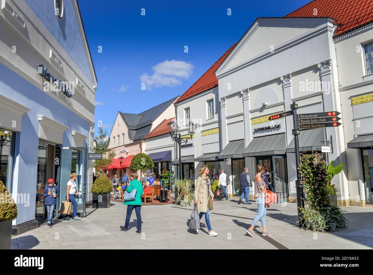Designer Outlet B5, Wustermark, Brandenburg, Germany, Deutschland Stock ...