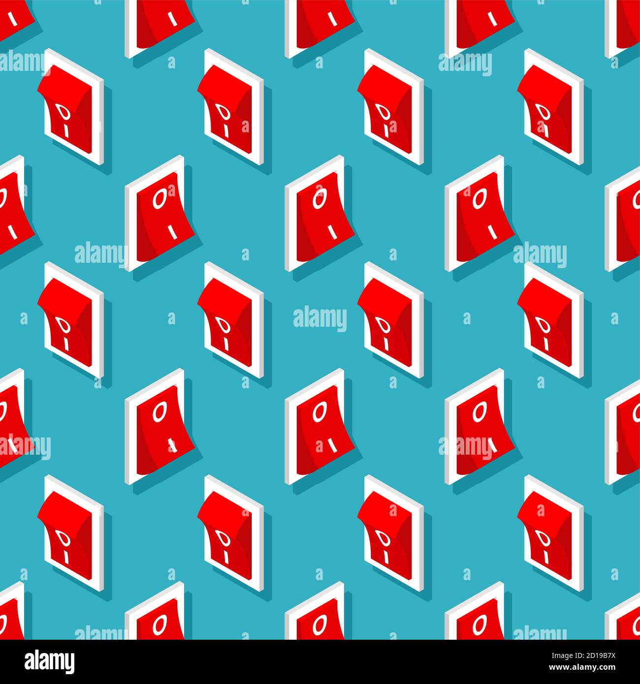 Switch pattern seamless. toggle background. vector texture Stock Vector ...