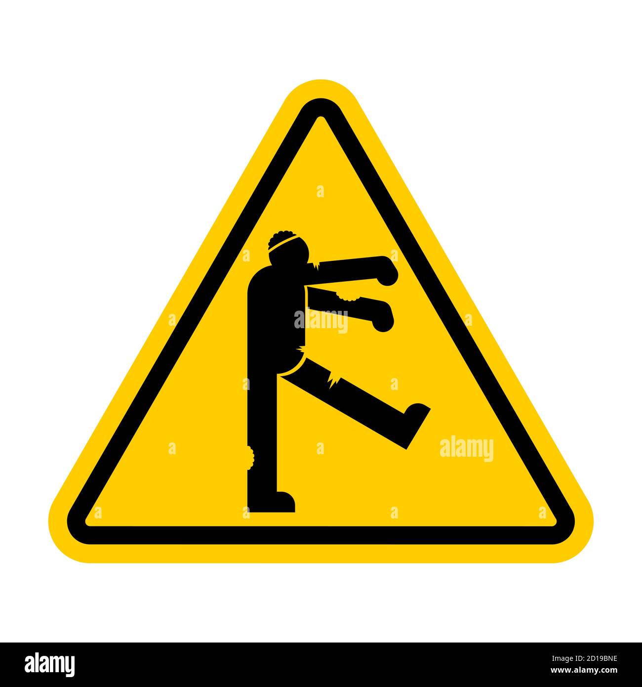 Zombie walks Stock Vector Images - Alamy