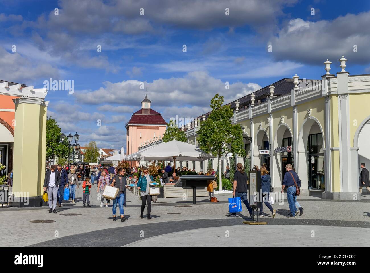 Designer Outlet B5, Wustermark, Brandenburg, Germany, Deutschland Stock ...