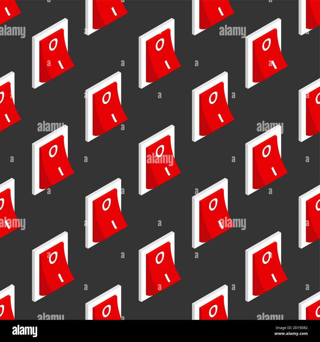 Switch pattern seamless. toggle background. vector texture Stock Vector ...