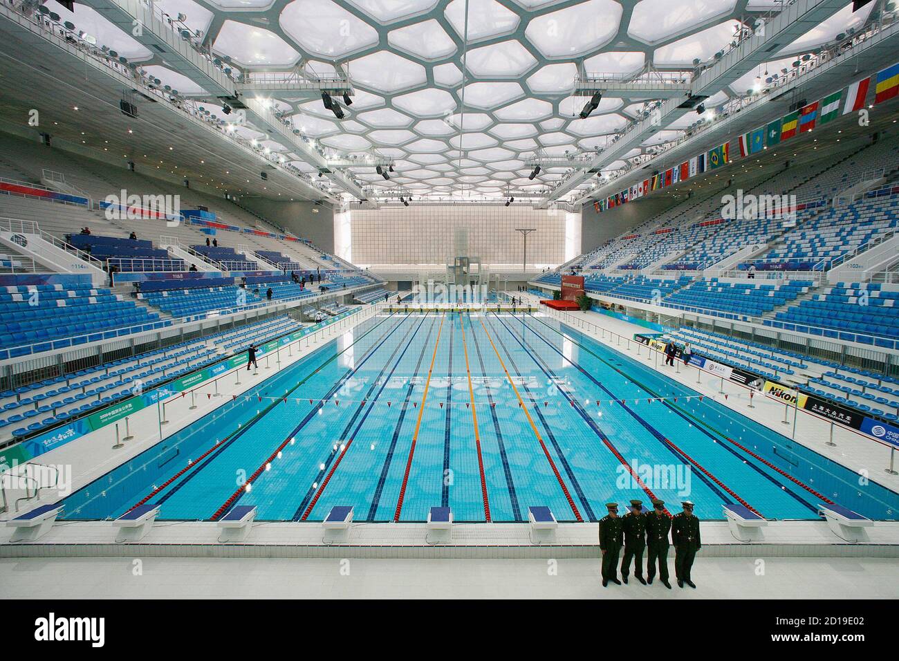 The olympic swimming pool hi-res stock photography and images - Alamy