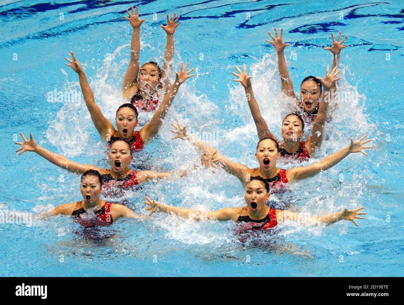 Synchronized swimming japan hi-res stock photography and images - Alamy