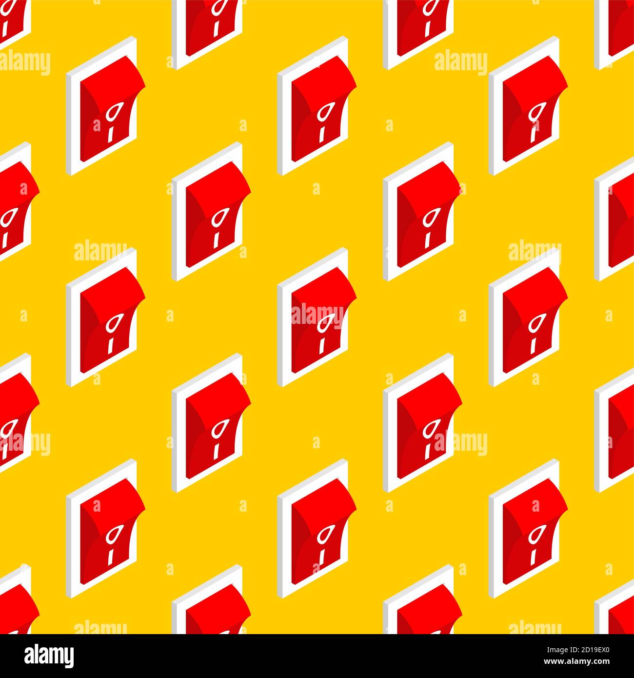 Switch pattern seamless. toggle background. vector texture Stock Vector ...
