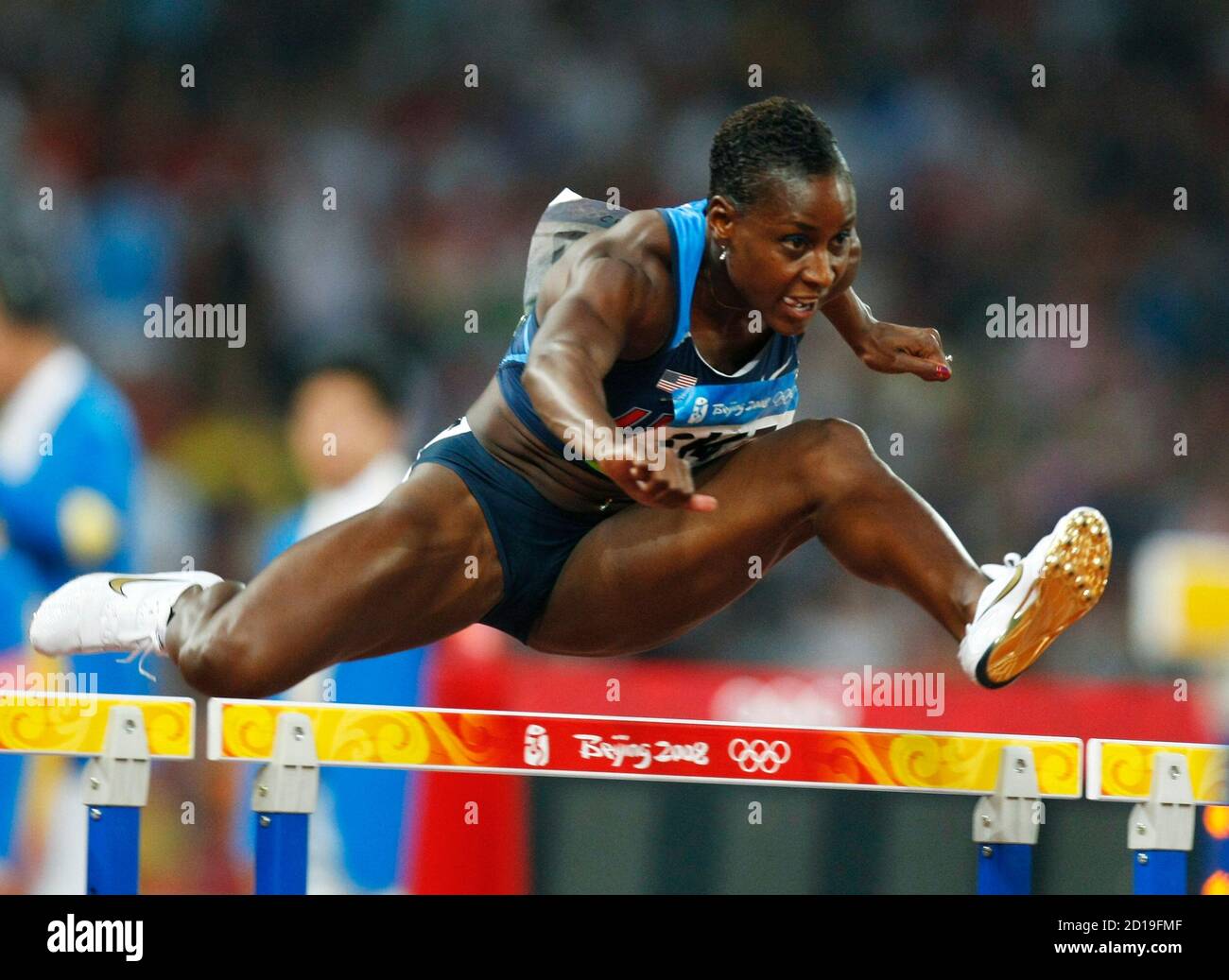 100m heat olympic stadium hi-res stock photography and images - Alamy
