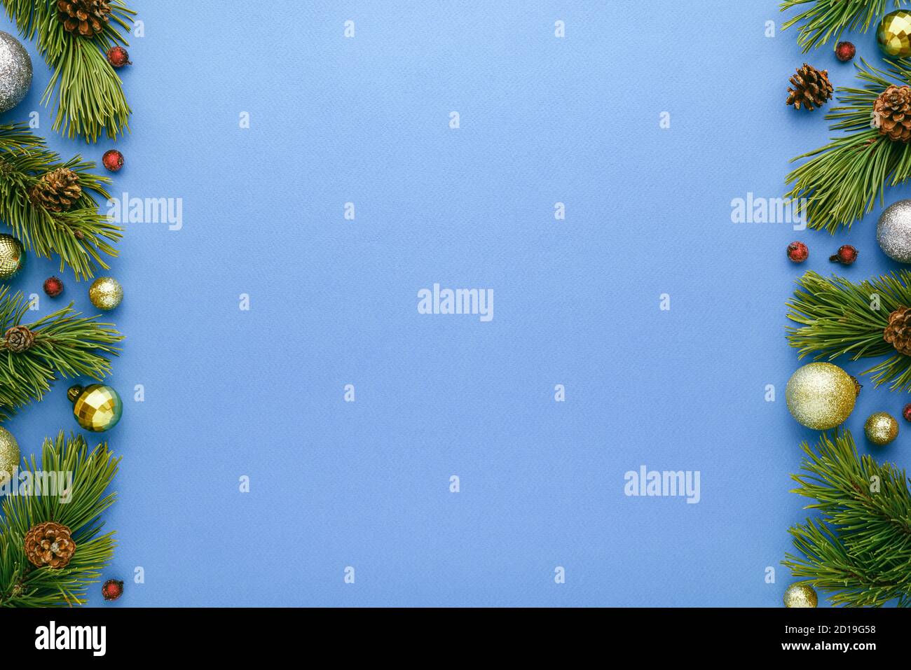 Blue new year background hi-res stock photography and images - Alamy