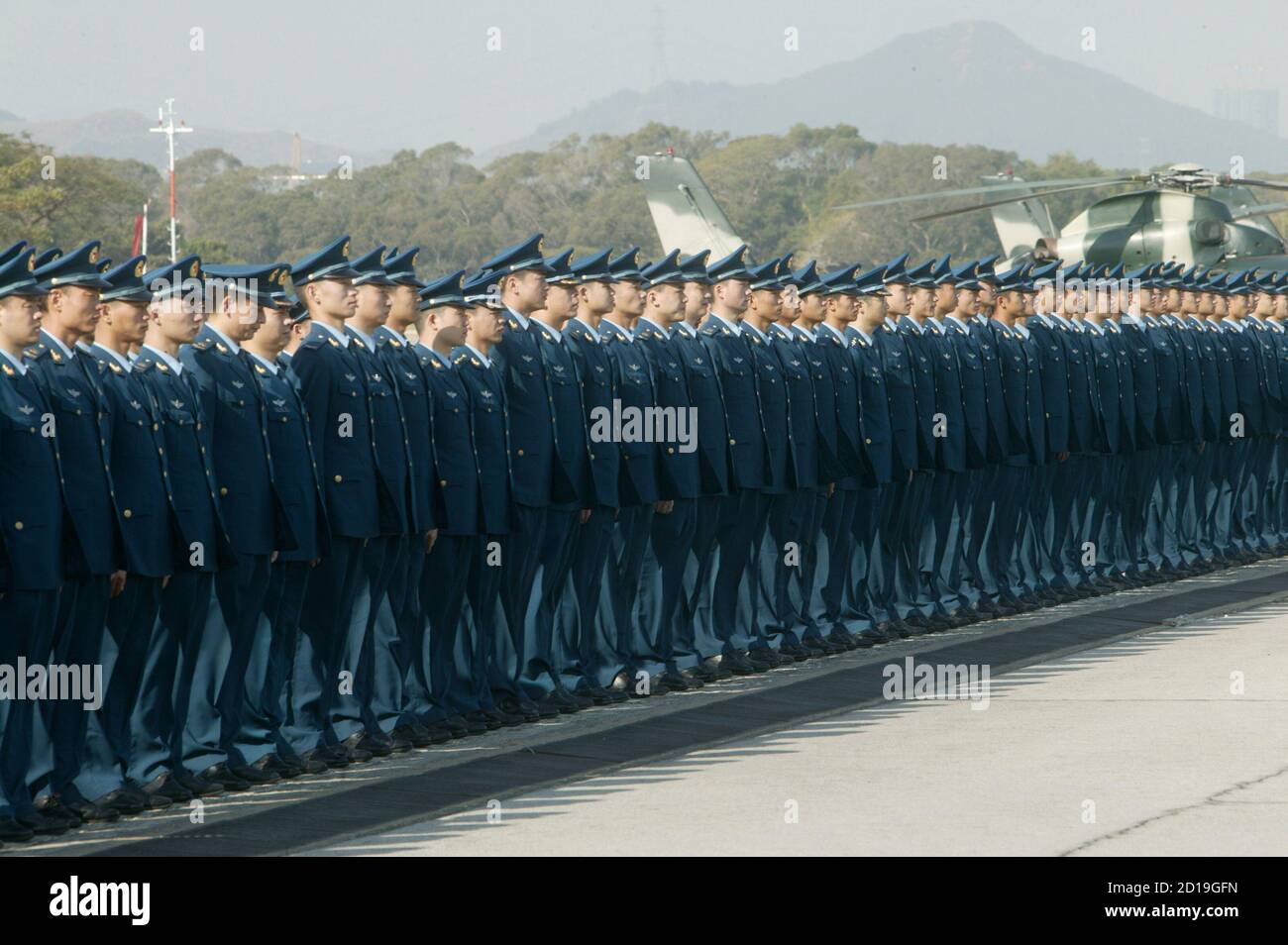 Chinese air force officers hi-res stock photography and images - Alamy