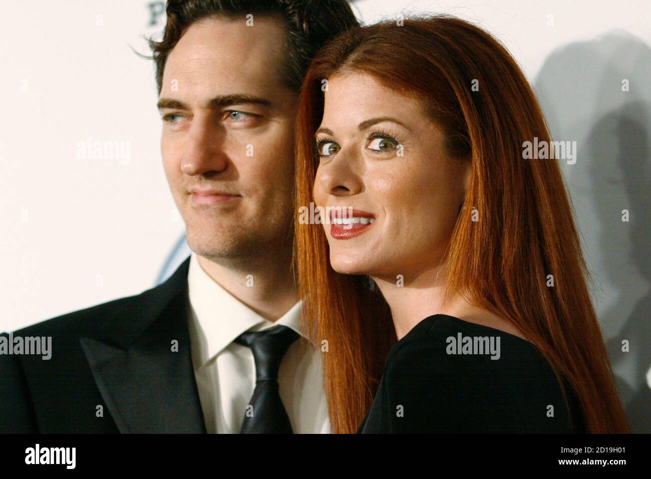 Actress Debra Messing Husband Daniel High Resolution Stock Photography ...