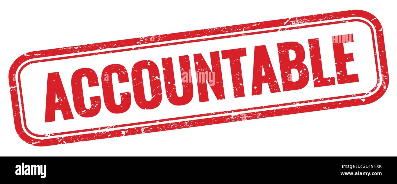 Accountable stamp hi-res stock photography and images - Alamy