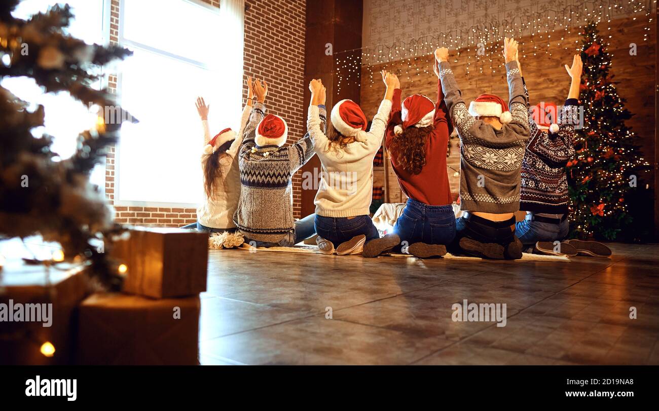 Santa team hi-res stock photography and images - Alamy