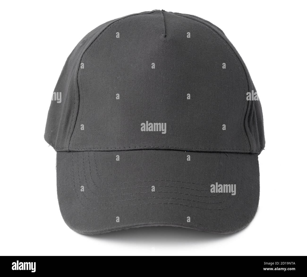 Grey Baseball cap isolated on white background Stock Photo - Alamy