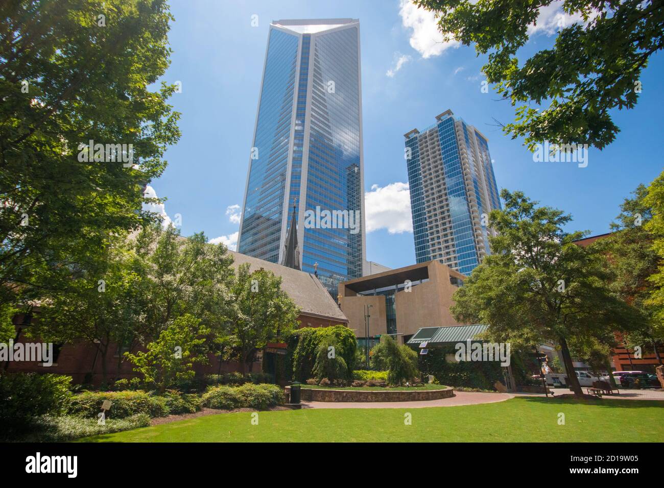 Cityscape of Uptown Charlotte, North Carolina Stock Photo - Alamy