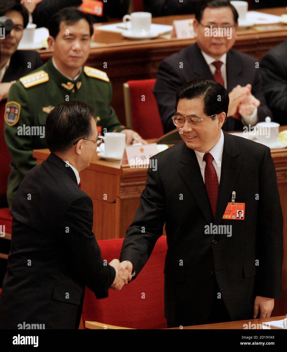 Xi jinping hu jintao wen jiabao hi-res stock photography and images - Alamy