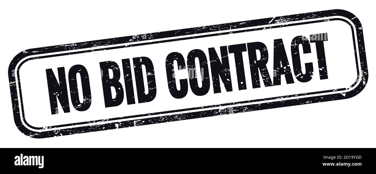 No bid contract stamp hi-res stock photography and images - Alamy