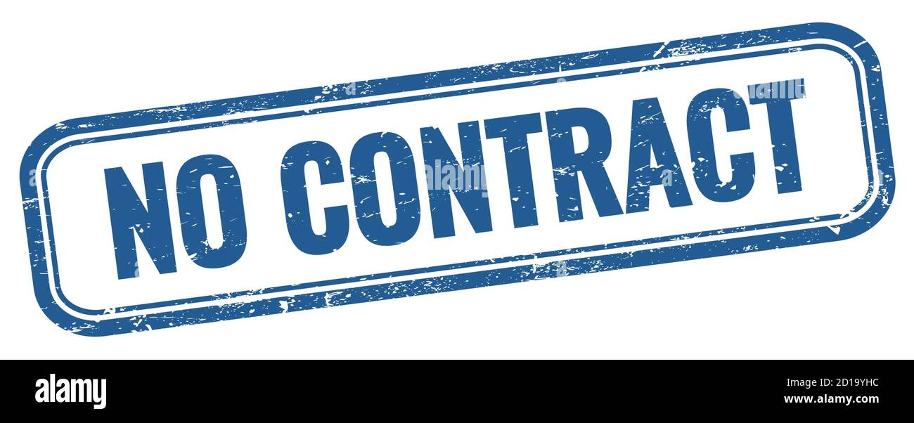 No contract text Cut Out Stock Images & Pictures - Alamy