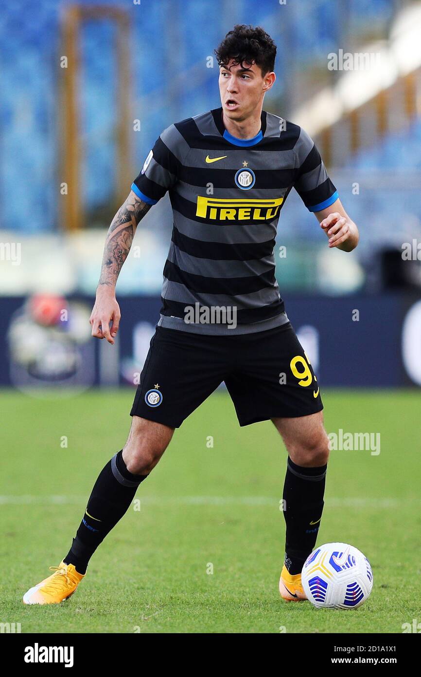 Alessandro Bastoni of Internazionale in action during the Italian ...