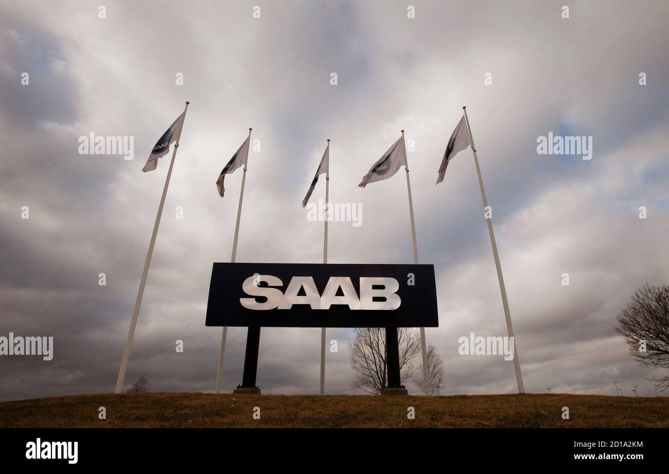 Saab sign hi-res stock photography and images - Alamy