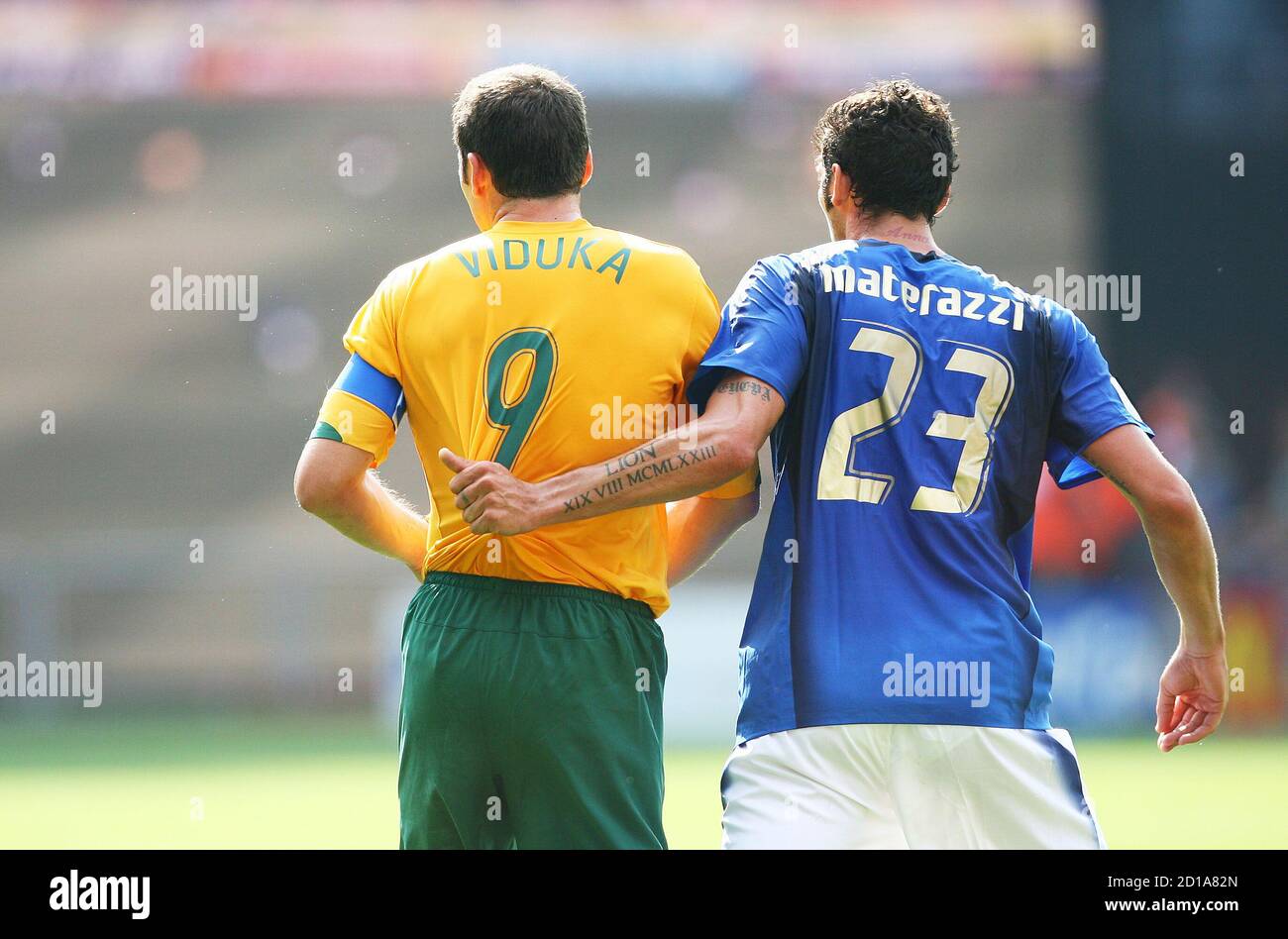 Materazzi fifa world cup germany 2006 hi-res stock photography and ...