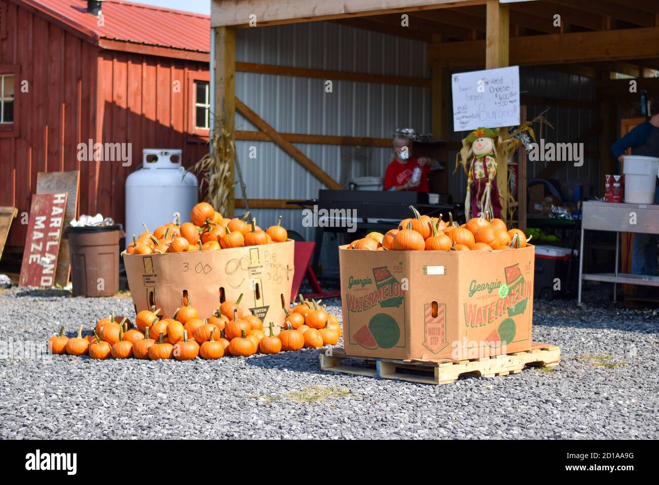 Tourist visit heartland farm in markham hi-res stock photography and ...