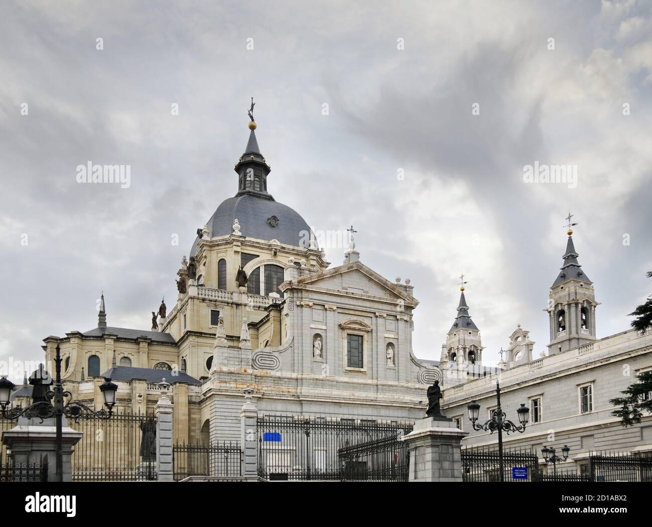 Santa Maria la Real de La Almudena in Madrid. Spain Stock Photo - Alamy