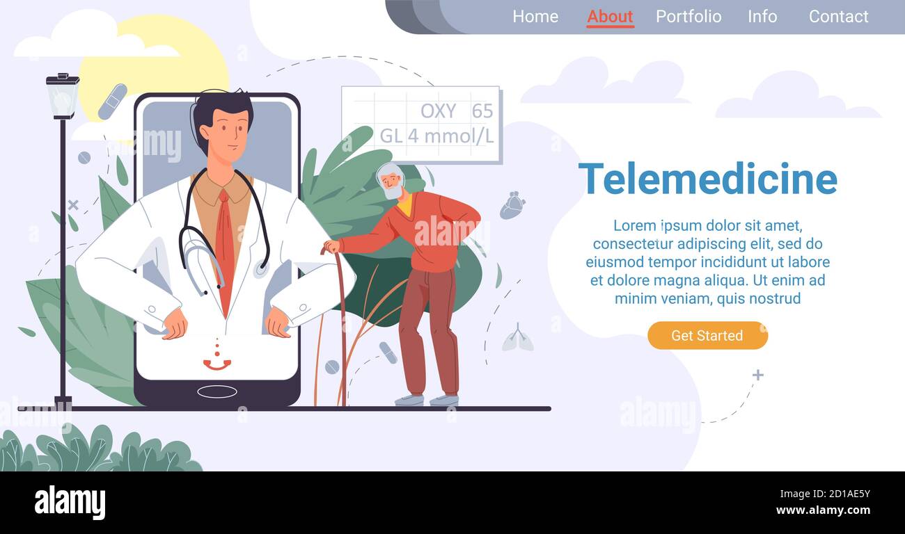 Medical prescription landing page hi-res stock photography and images ...