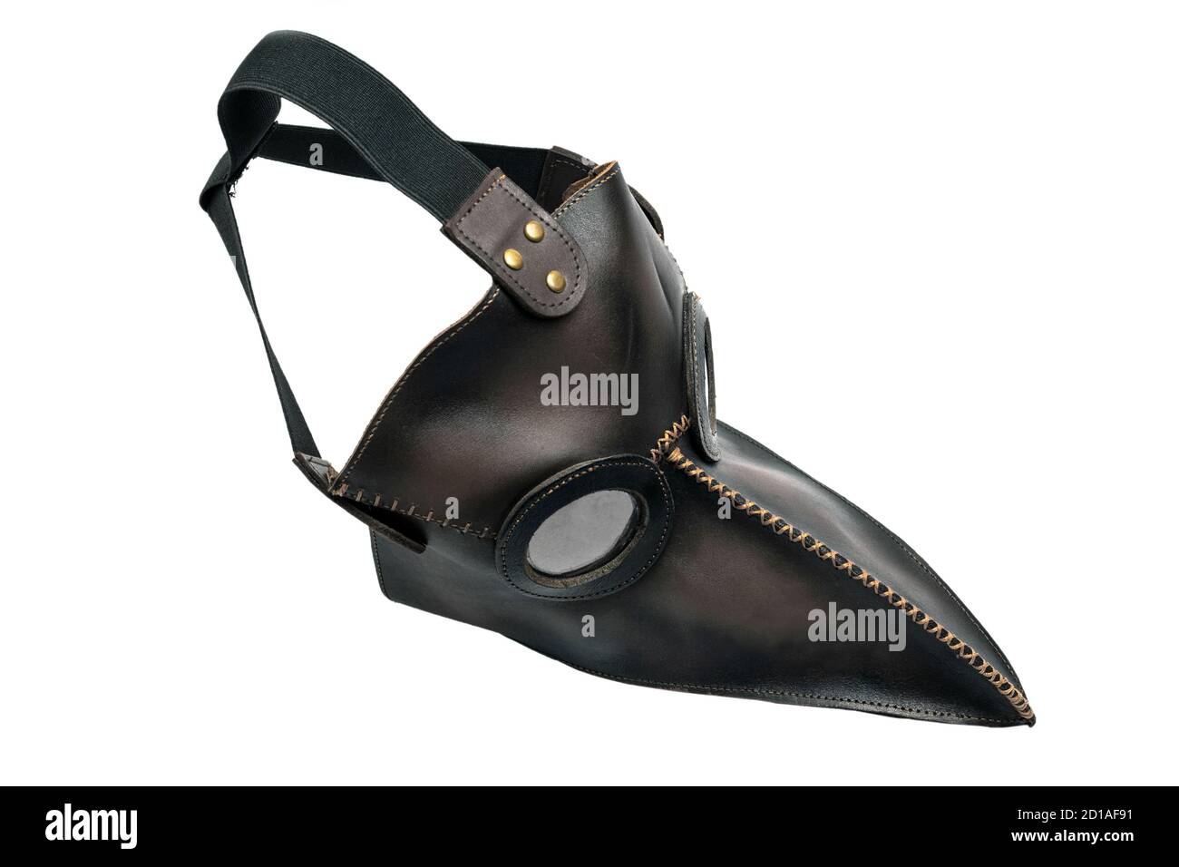Plague doctor masquerade mask isolated on white background. Antique ...
