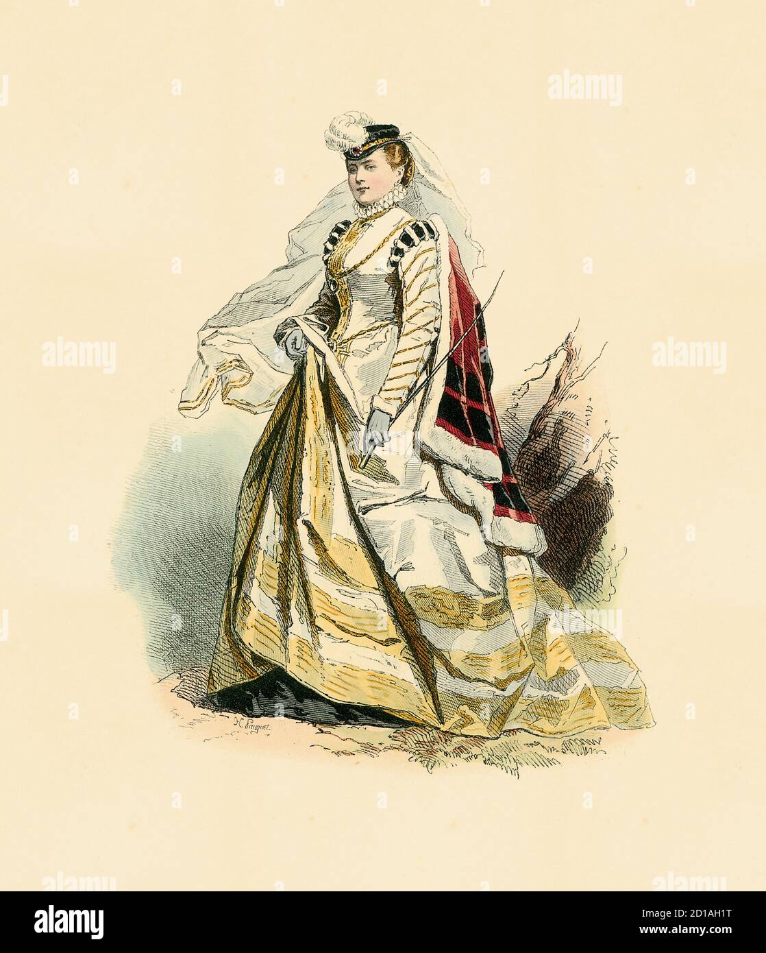 Medieval noble clothing hi-res stock photography and images - Alamy