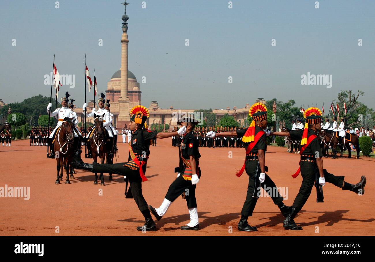 Official residence of the president of india hi-res stock photography ...