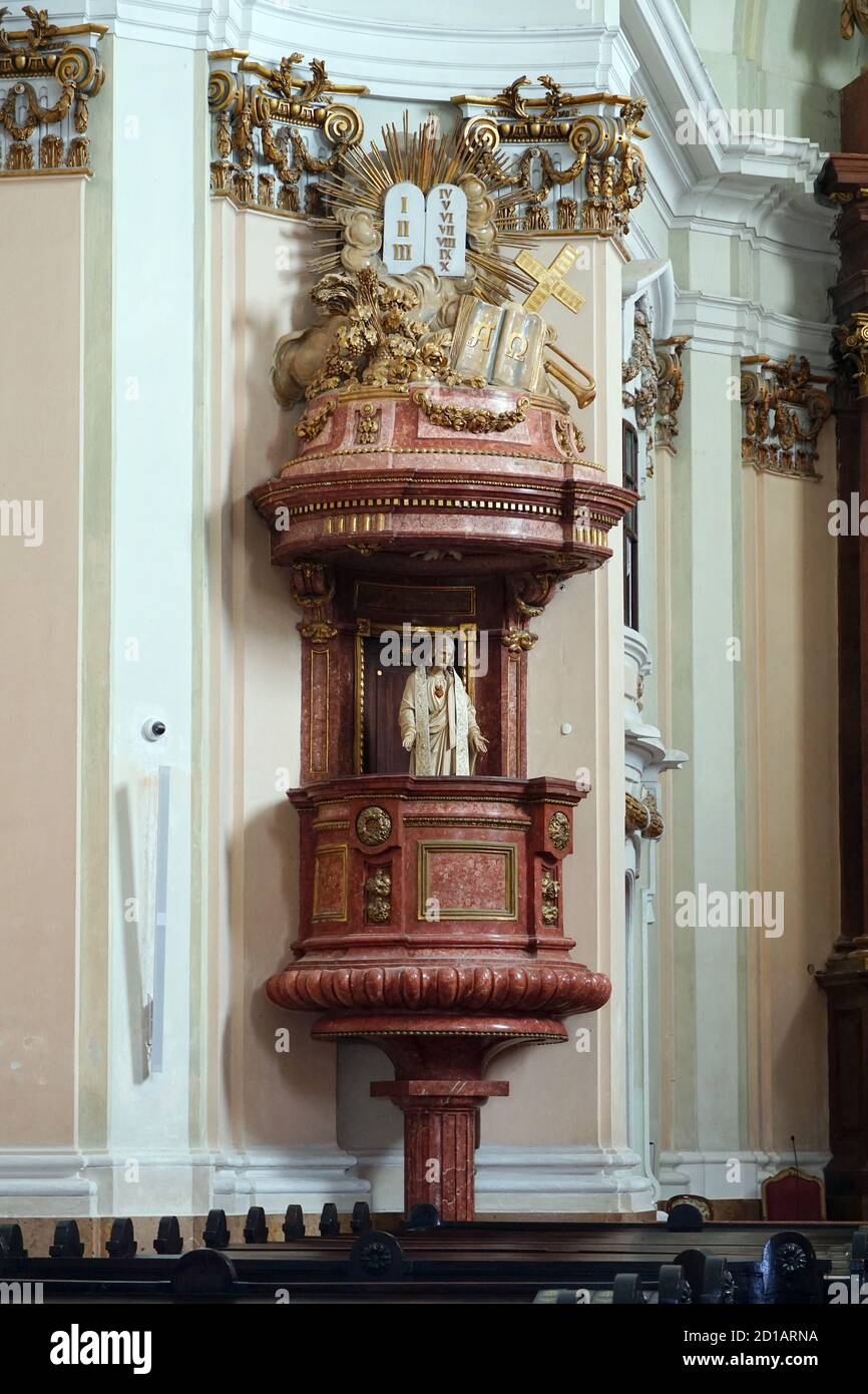 Church of the Exaltation of the Holy Cross, Tata, Komárom-Esztergom ...