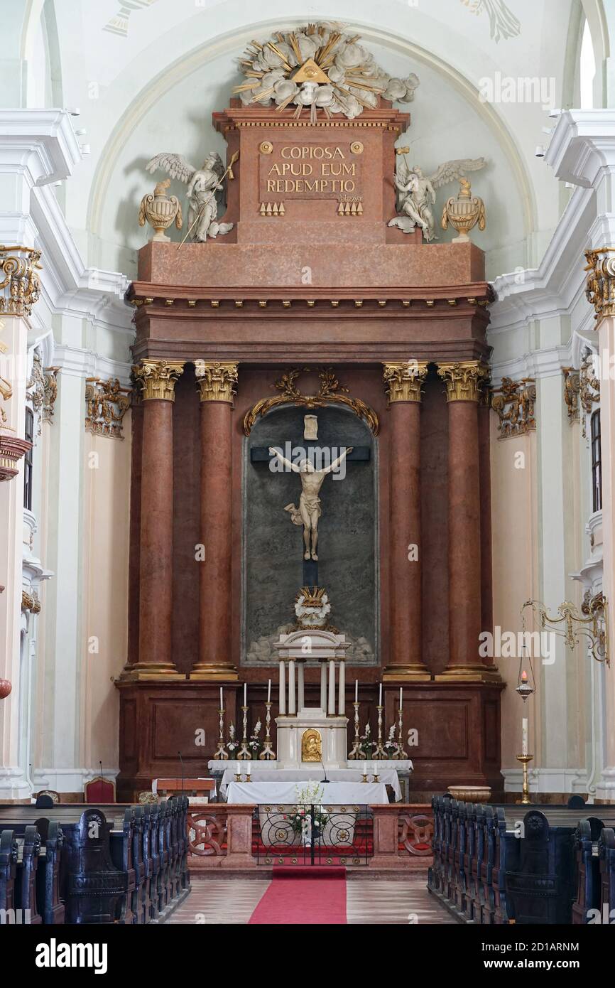 Church of the Exaltation of the Holy Cross, Tata, Komárom-Esztergom ...