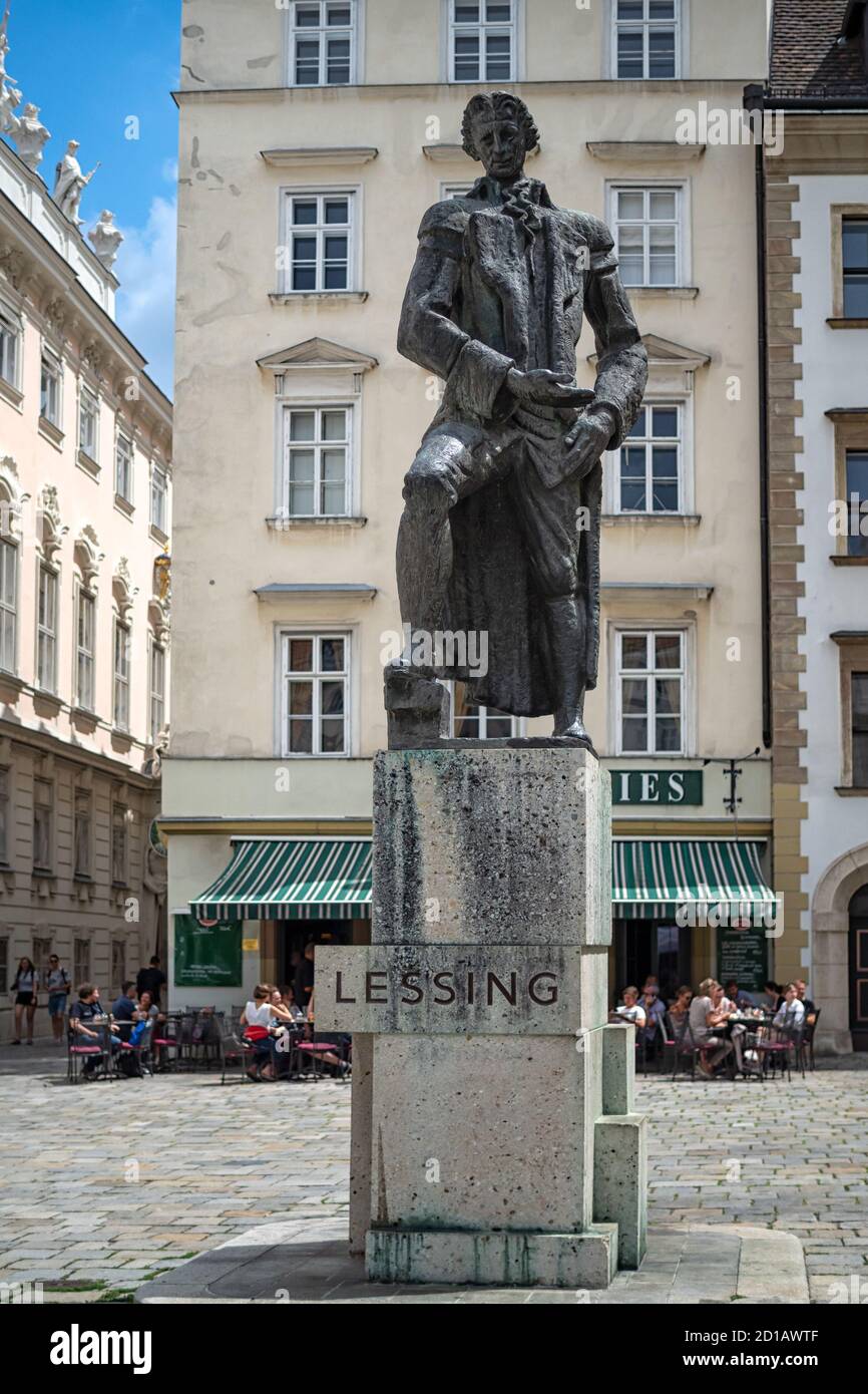 Statue To Gotthold Ephraim Lessing High Resolution Stock Photography ...
