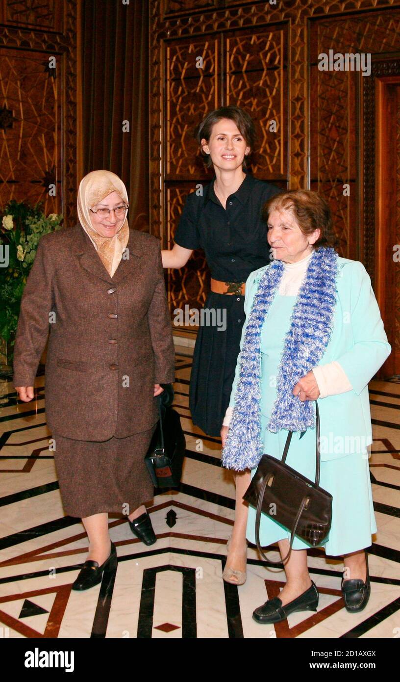 Syrian First Lady Asma Al Assad High Resolution Stock Photography and ...