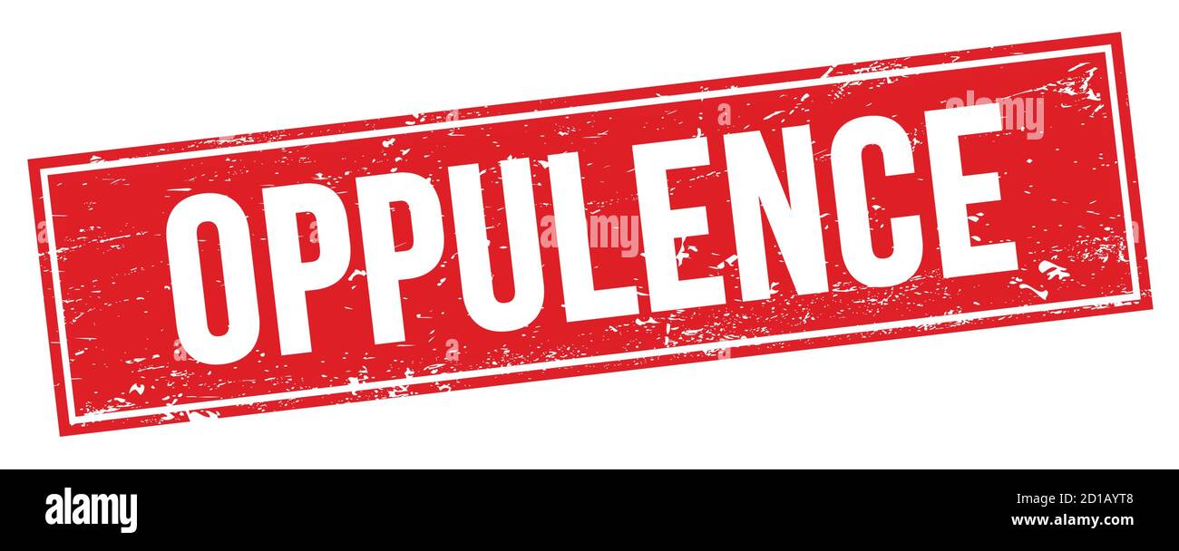 Oppulence text hi-res stock photography and images - Alamy